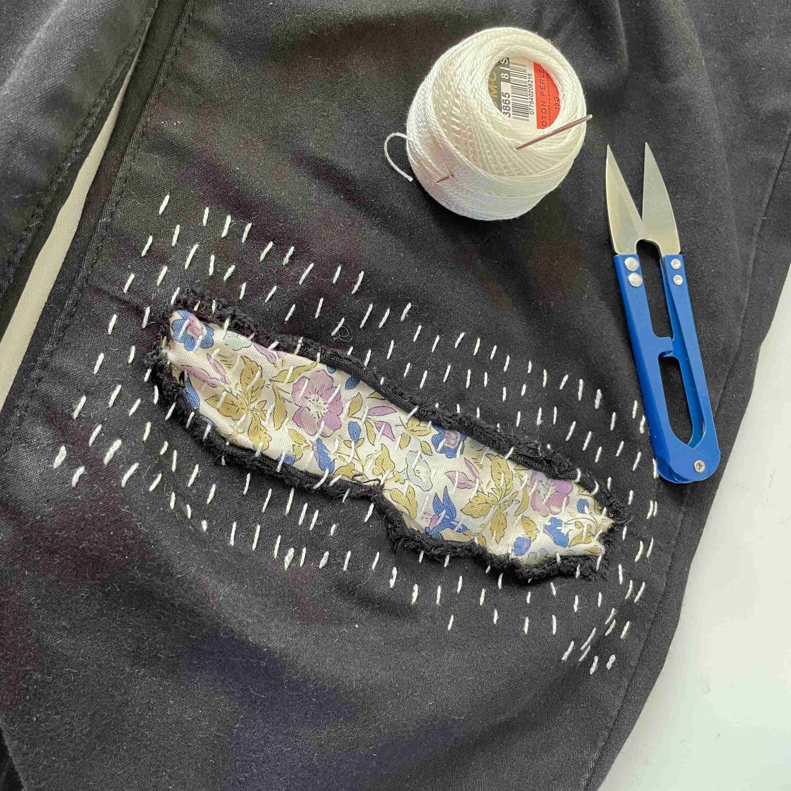 Visible Mending - Mary Broddle Embroidery